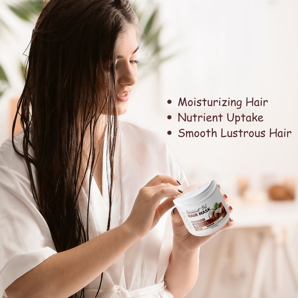 SADOER Coconut Oil Hair Mask 500g 椰子发膜 – Blue Sky Delight
