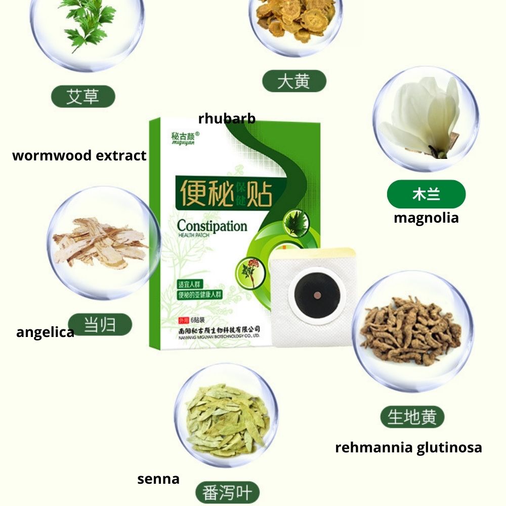 Constipation Health Patch 6pcs/box 便秘保健贴 – Blue Sky Delight